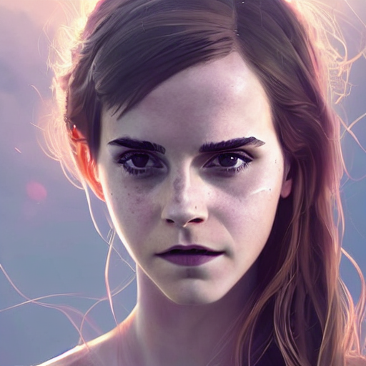 Stable Diffusion prompt: Emma Watson pixar movie portrait - PromptHero