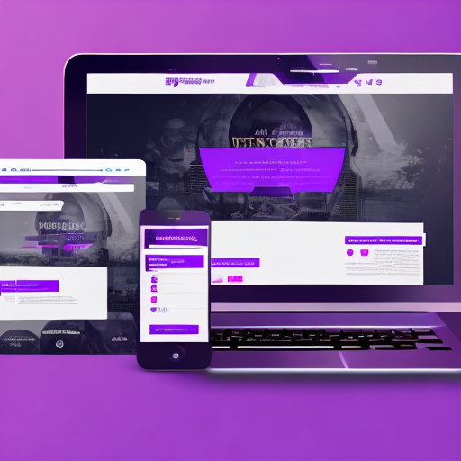 Openjourney prompt: website design purple, ui, ux, uiux - PromptHero