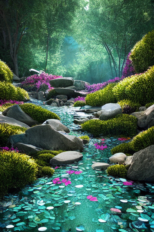 Stable Diffusion prompt: Relaxing Forest flower - PromptHero