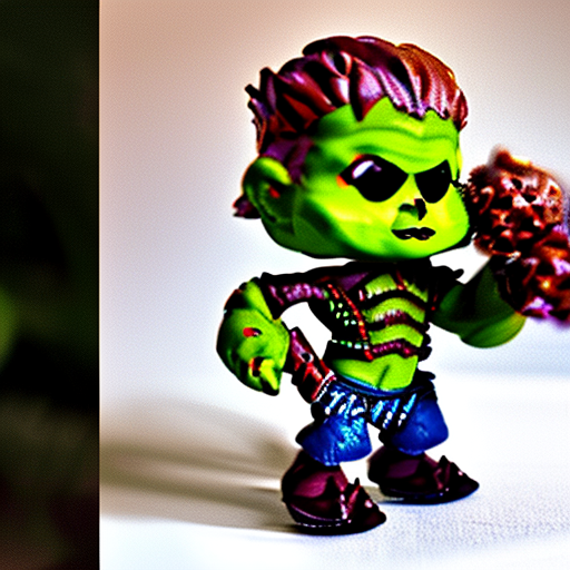 Stable Diffusion prompt: funko style orc doll - PromptHero
