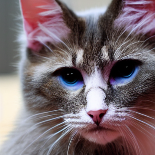 Stable Diffusion prompt: bisexual colored cat - PromptHero