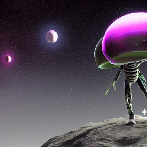 Stable Diffusion prompt: Aliens, universe, full of sense - PromptHero