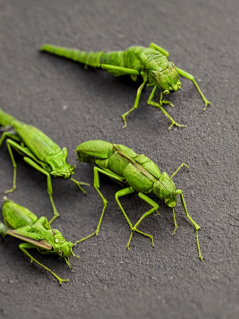 Stable Diffusion prompt: A grasshopper jump on the - PromptHero