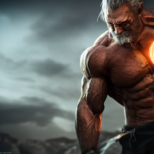 Stable Diffusion prompt: photo of a muscular wizard, - PromptHero