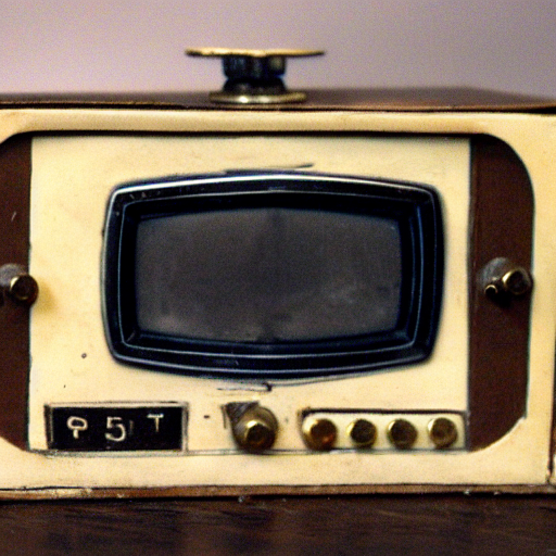 Stable Diffusion prompt: Old style TV dial attached to a - PromptHero