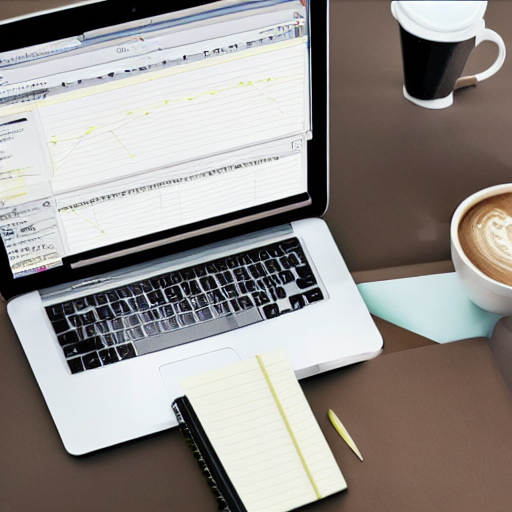 Stable Diffusion prompt: freelancer office with notebook - PromptHero