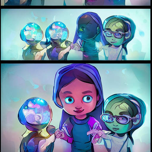 Stable Diffusion prompt: the little girl slowly - PromptHero