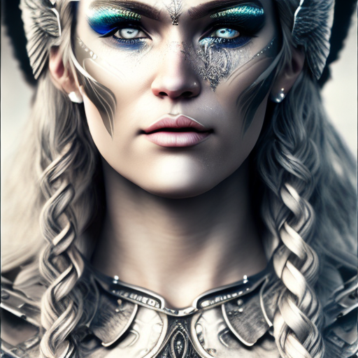 Openjourney prompt: gorgeous valkyrie| (detailed face - PromptHero