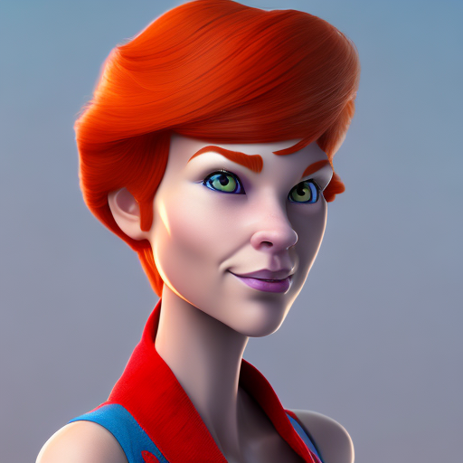 Openjourney prompt: Daphne from scooby doo, red head, - PromptHero
