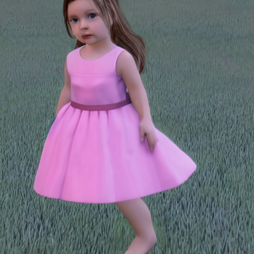 Stable Diffusion prompt: little girl in a pink dress hd, - PromptHero