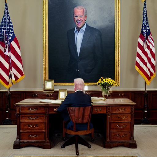 Stable Diffusion prompt: Barrack Obama ::3 sitting at a - PromptHero
