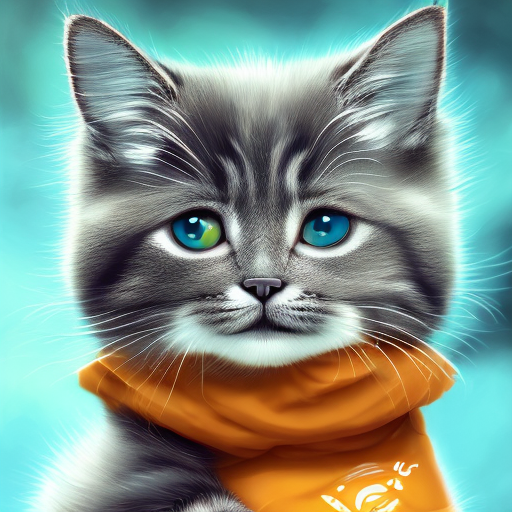 Openjourney prompt: cute cat, cat wink, cat theme logo, a - PromptHero