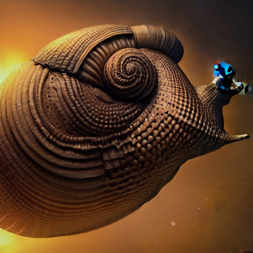 Stable Diffusion prompt: goat dog puffer snail, - PromptHero