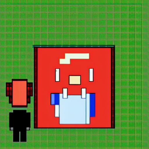Stable Diffusion prompt: simple 2d pixel art character - PromptHero