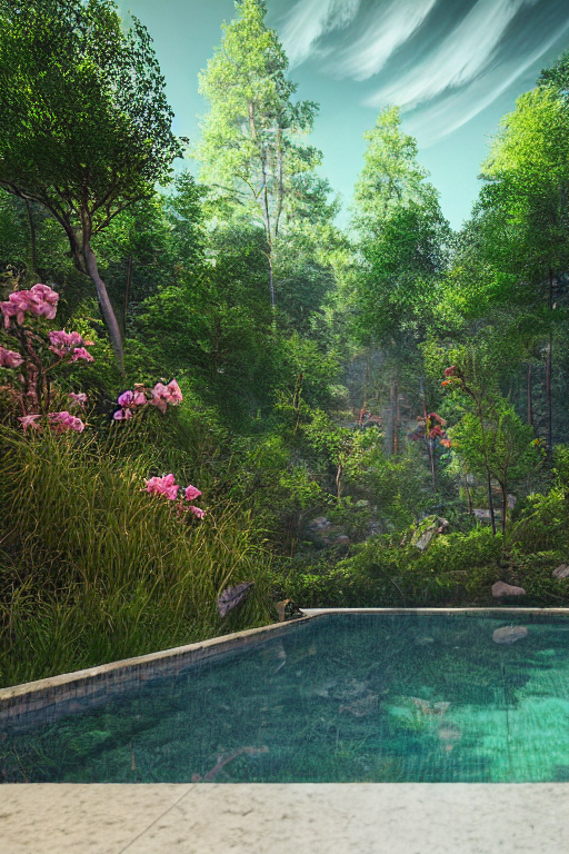 Stable Diffusion prompt: Forest flower crystal emitting - PromptHero