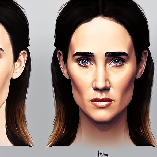 Stable Diffusion prompt: JCXI (Jennifer Connelly, - PromptHero
