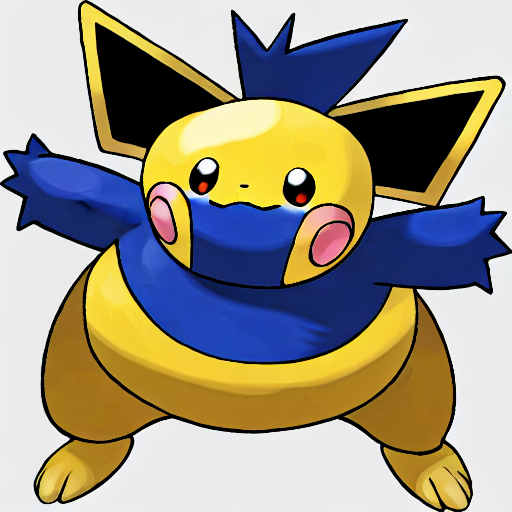 Text to Pokémon prompt: Pikachu commiting tax fraud, - PromptHero