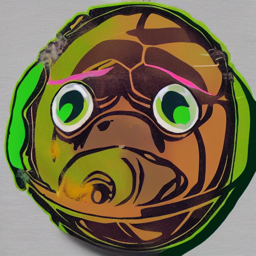 Stable Diffusion prompt: retro turtle smoking - PromptHero