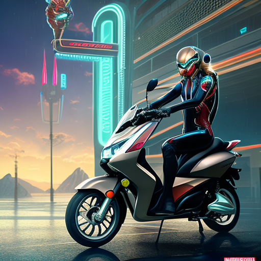 Openjourney prompt: honda pcx matic, modification to - PromptHero