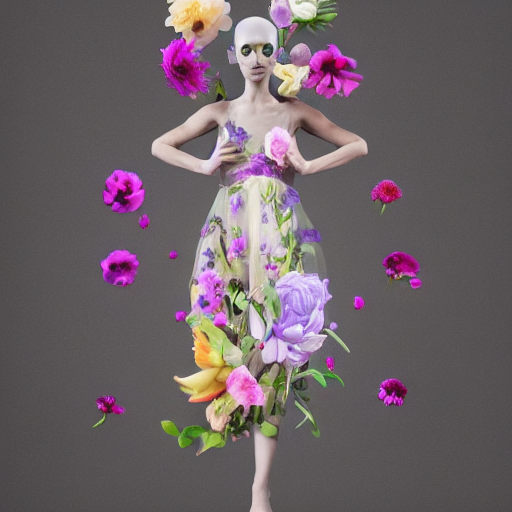 Stable Diffusion prompt: : a full length dress looks like - PromptHero