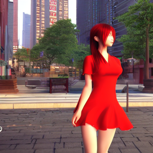 Stable Diffusion prompt: asian woman in red dress - PromptHero