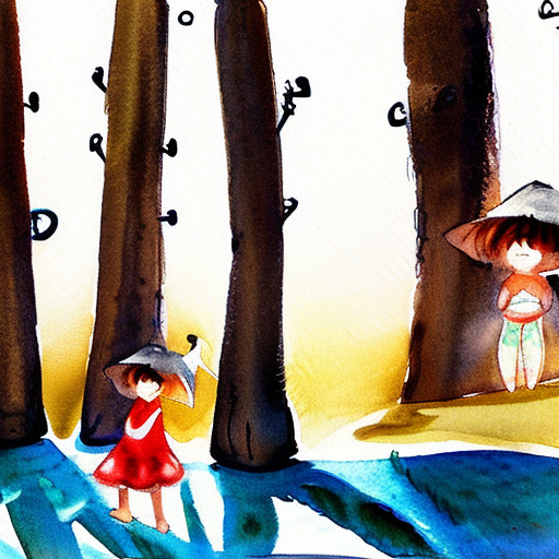 Stable Diffusion prompt: Children Playing at the Beach, - PromptHero