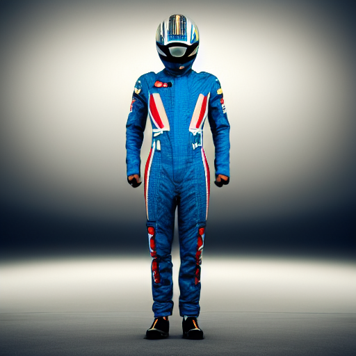 Stable Diffusion prompt: racing suit, body standing, - PromptHero