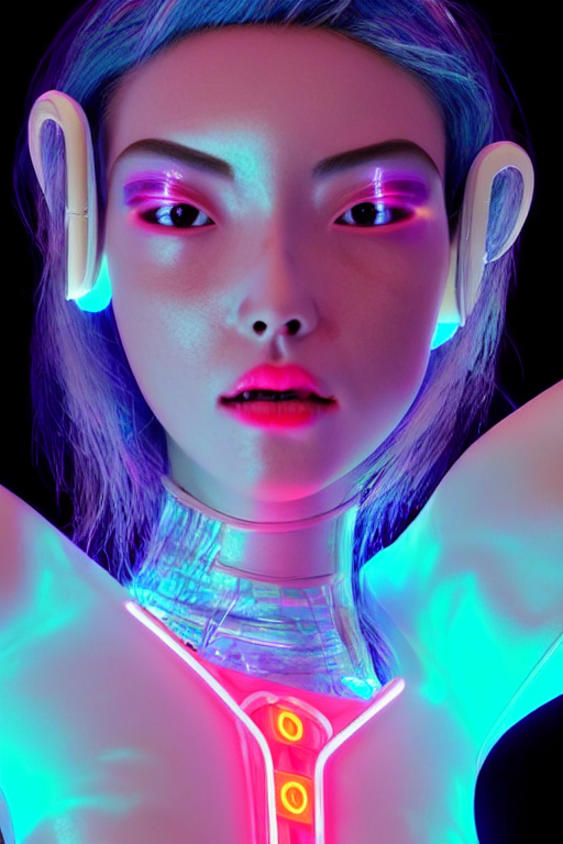 Stable Diffusion prompt: female japan humanoid with - PromptHero