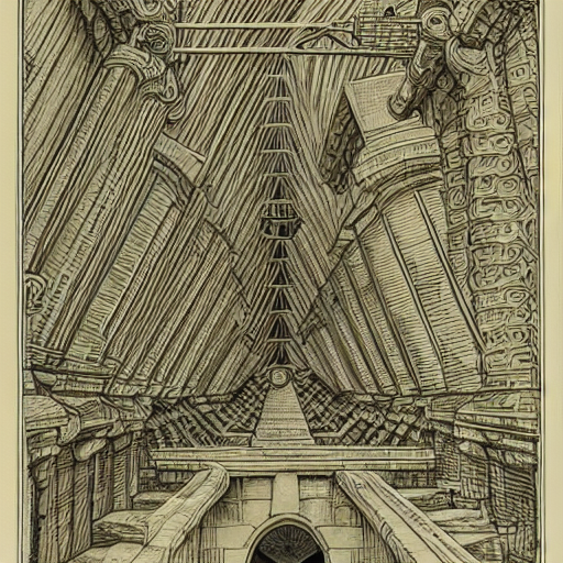Stable Diffusion prompt: Drawing by M. C. Escher of a - PromptHero