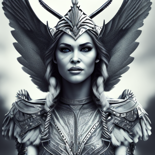 Openjourney prompt: gorgeous valkyrie| (detailed face - PromptHero