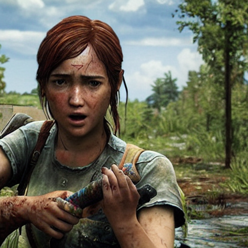 Stable Diffusion prompt: picture of Ellie from Last of Us - PromptHero