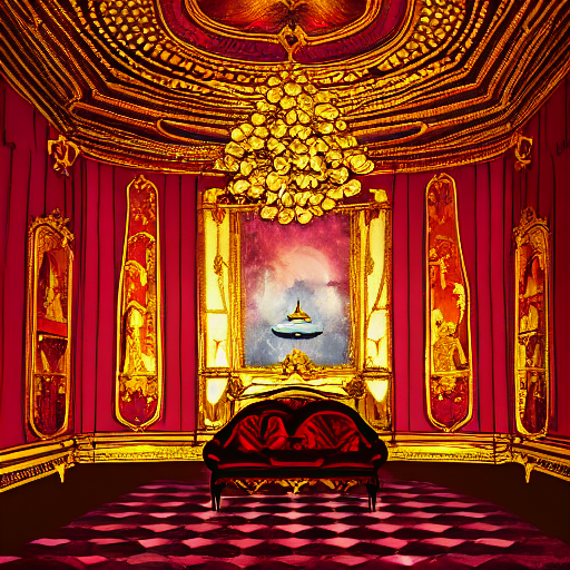 Stable Diffusion prompt: Stockholm Royal Palace throne - PromptHero