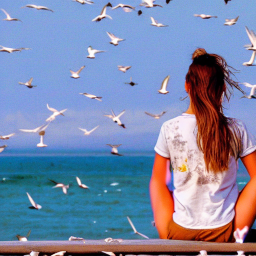 Stable Diffusion prompt: teenage girl from a comic is - PromptHero