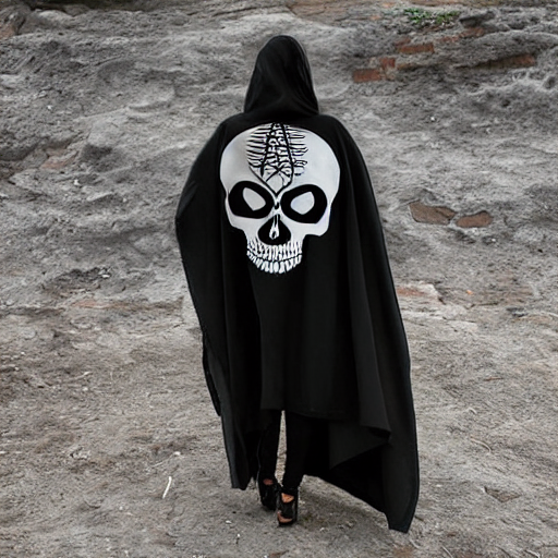 Stable Diffusion prompt: skull cloak - PromptHero