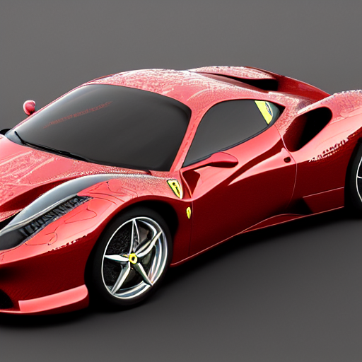Stable Diffusion prompt: Ferrari car, 4k, realistic :: - PromptHero
