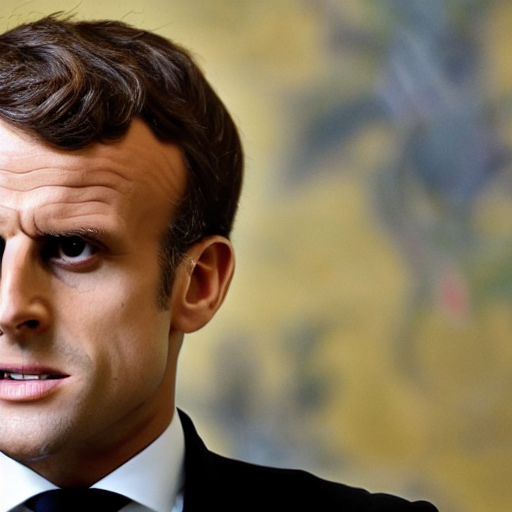 Stable Diffusion prompt: macron smoking weed - PromptHero