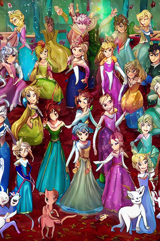 Waifu Diffusion prompt: Elsa, d - PromptHero