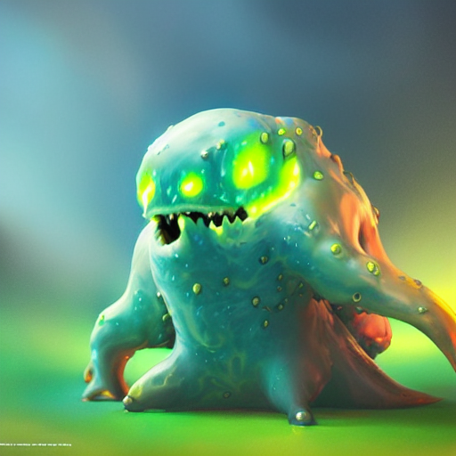 Stable Diffusion prompt: an ooze slime creature in a - PromptHero