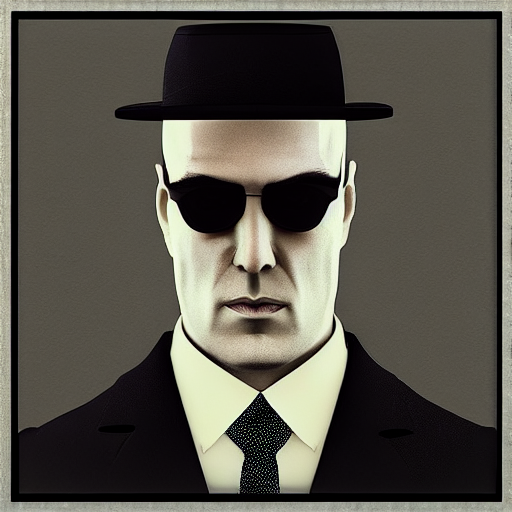 Stable Diffusion prompt: Hitman, dj set, daguerreotype, - PromptHero