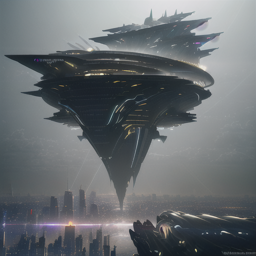 Anything prompt: photo of a ultra realistic floating city - PromptHero