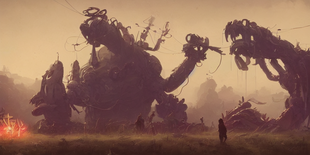 Stable Diffusion prompt: nft card, by simon stalenhag, - PromptHero