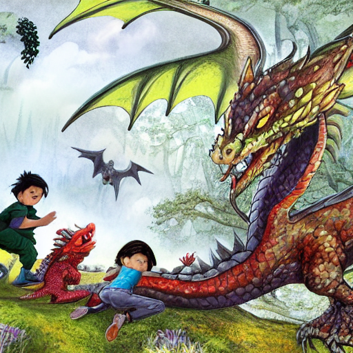 Stable Diffusion prompt: children stumbling upon a - PromptHero