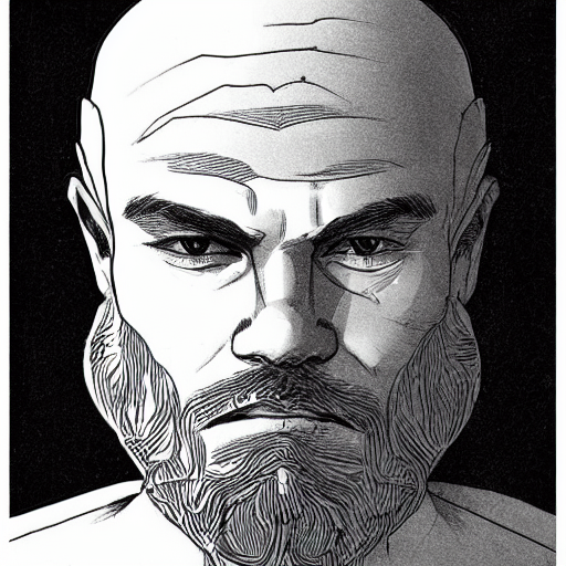 Stable Diffusion prompt: man with short beard with dark - PromptHero