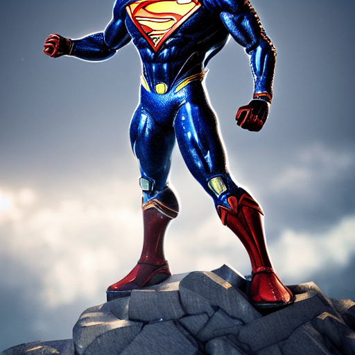 Stable Diffusion prompt: ultra detailed superman, - PromptHero