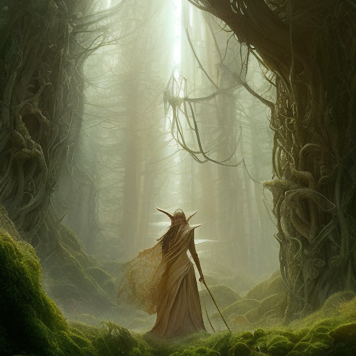 Openjourney prompt: elf, elden ring, matte painting - PromptHero