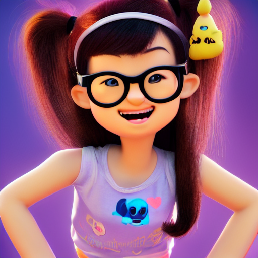 Stable Diffusion prompt: cute, adorable, smiling girl - PromptHero