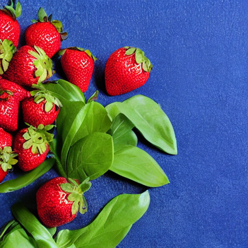 Stable Diffusion prompt: une fraise bleu - PromptHero