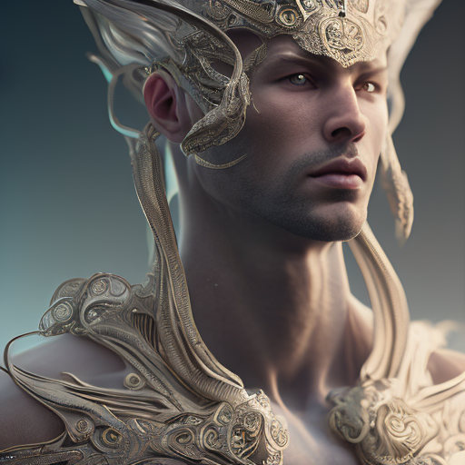 Openjourney prompt: future, male, God of Tomorrow, full - PromptHero