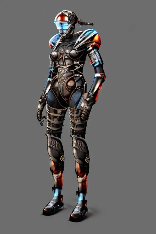 Stable Diffusion prompt: full body cyborg| full-length - PromptHero