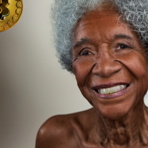 Stable Diffusion prompt: 90 year old black woman with a - PromptHero